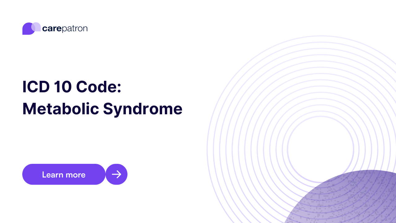Metabolic Syndrome ICD-10-CM Codes | 2023