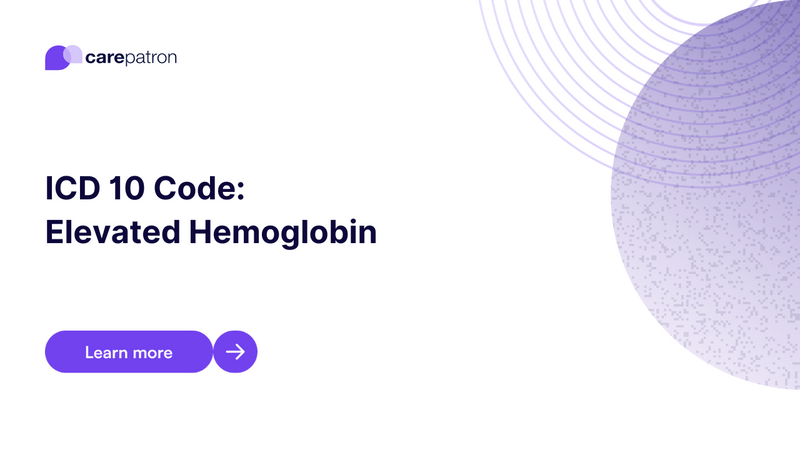Elevated Hemoglobin ICD-10-CM Codes | 2023