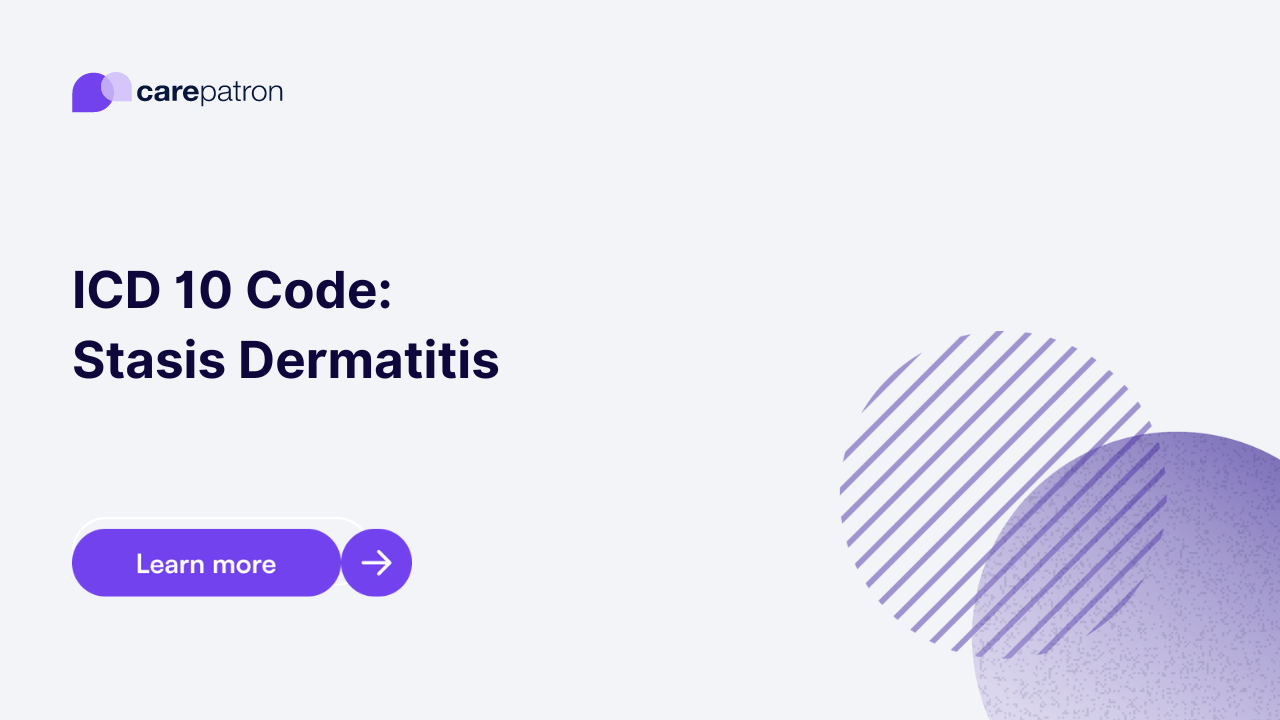 Stasis Dermatitis ICD-10-CM Codes | 2023