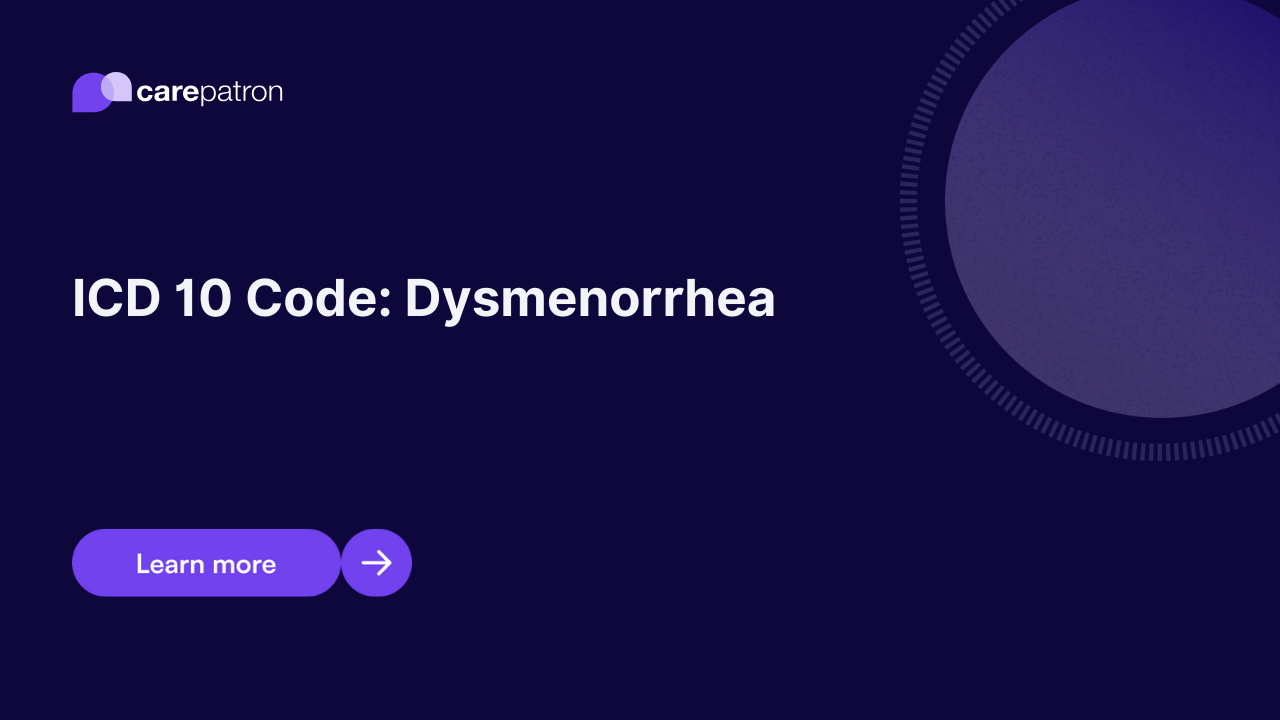 Dysmenorrhea ICD-10-CM Codes | 2023