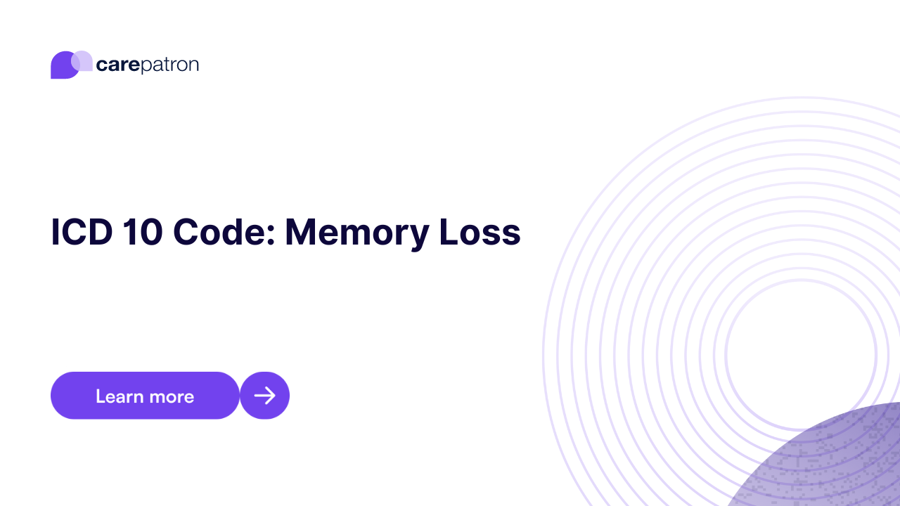 Memory Loss ICD-10-CM Codes | 2023