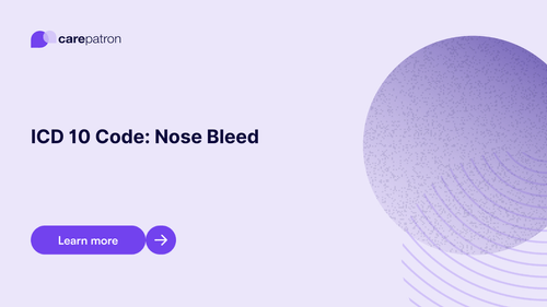 Nose Bleed ICD-10-CM Codes | 2023