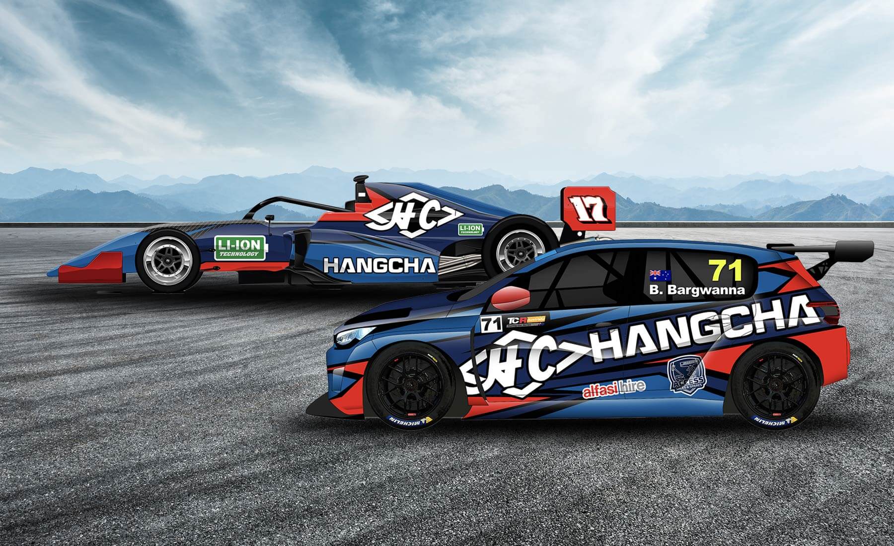 Access Worx | Hangcha Race Car Sponsorship Collaboration