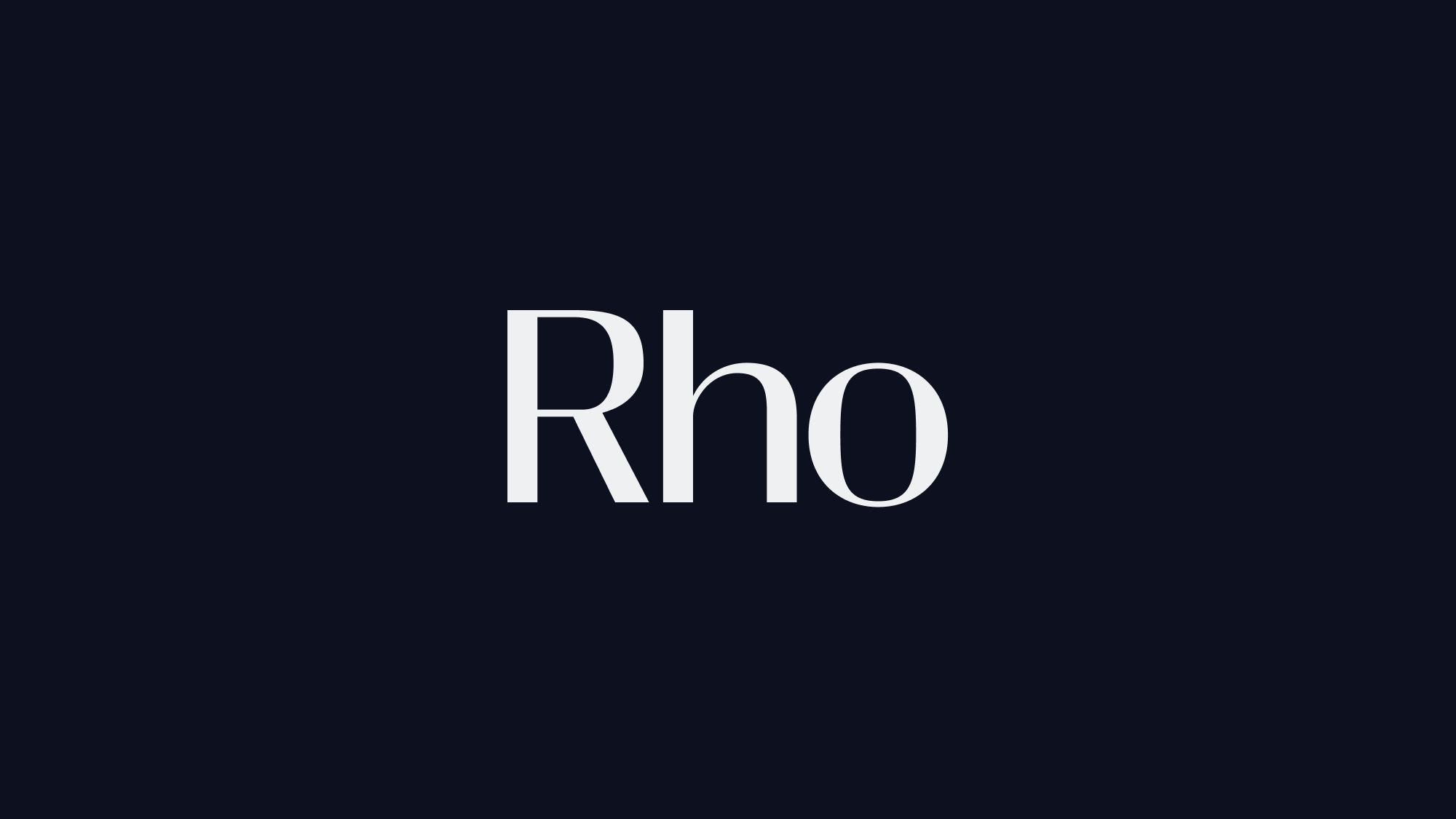 Rho – Rho 2024 Spring Release