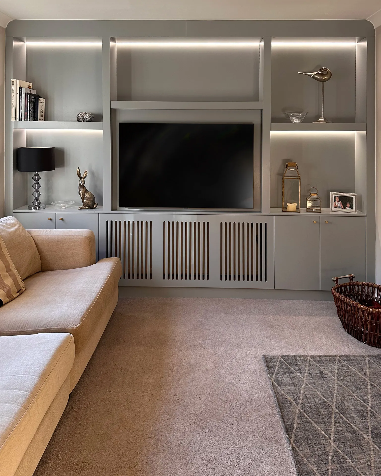 Bespoke Media Walls for a Luxurious Living Space | The Green Room Co.