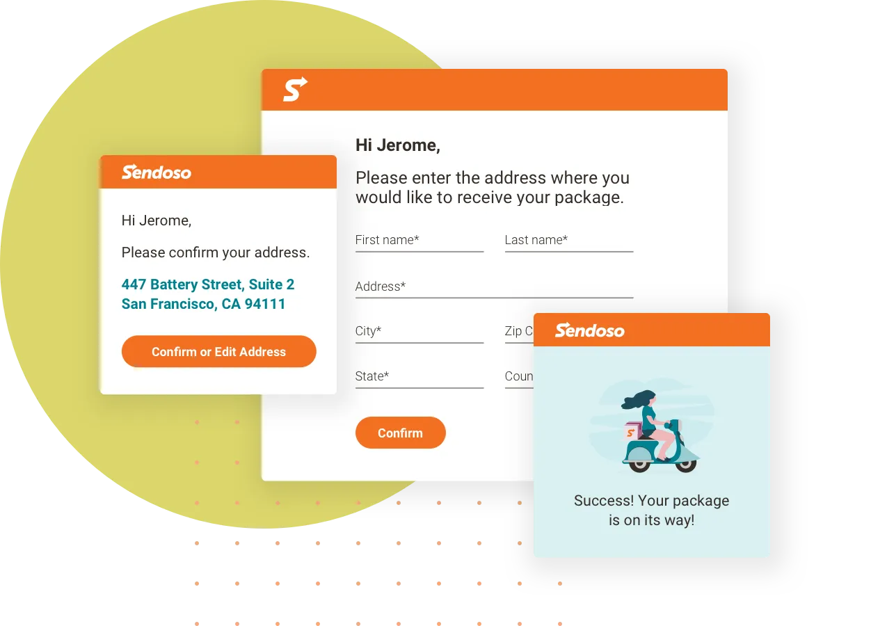 Address Confirmation Tools for Direct Mail and Gifting | Sendoso