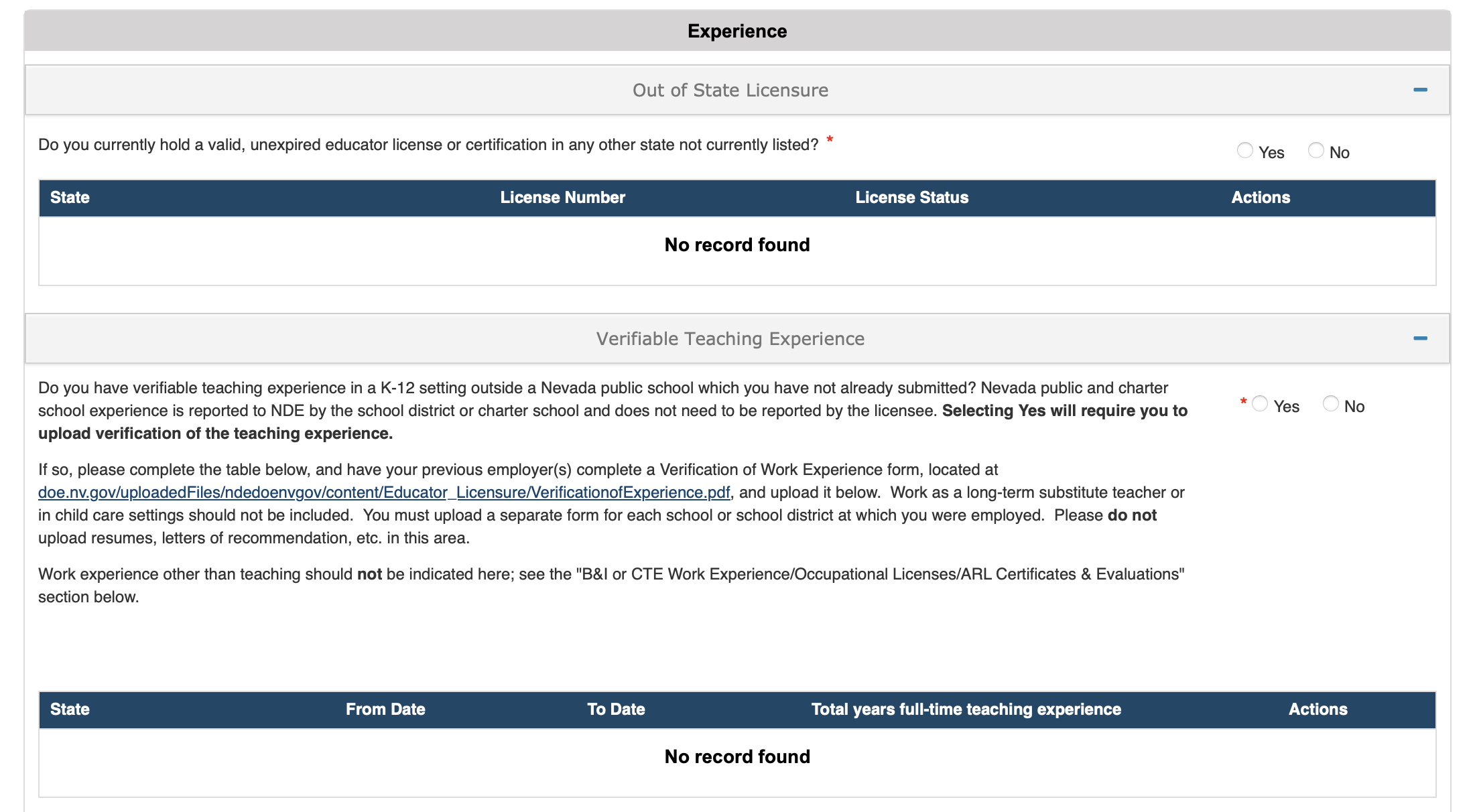 Nevada Guide to Applying for a Substitute License | Senya - Say Adios ...