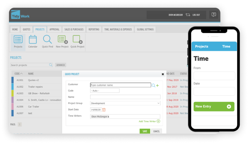 Tidy | TidyWork & Xero