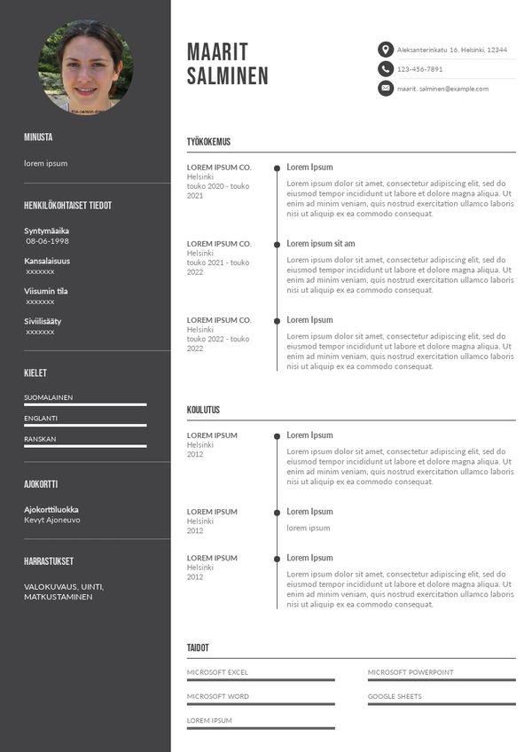 Käyttöinsinöörin CV - opi kirjoittamaan erinomainen ansioluettelo