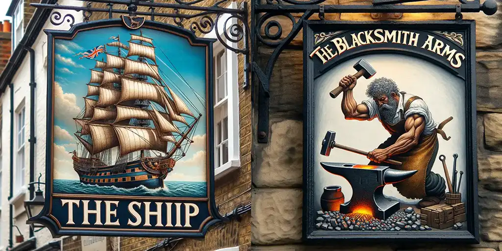 A Guide to the Secret Tales Told by British Pub Names