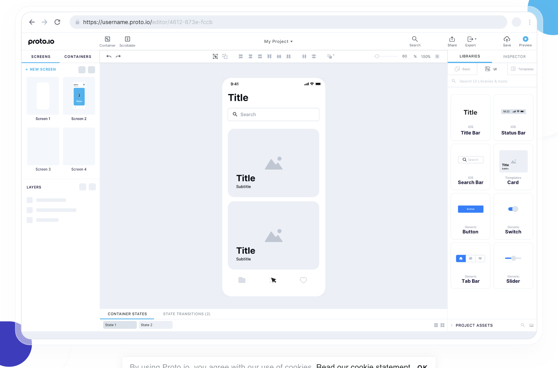 Créez des Prototypes d'Applications Mobiles avec Proto.io