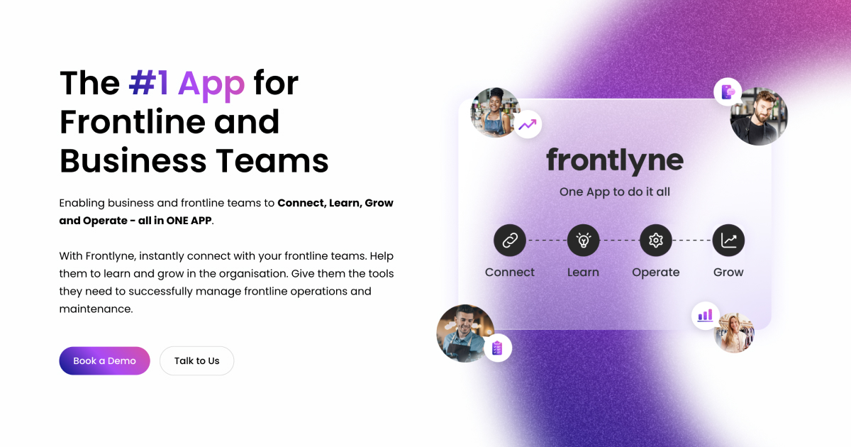 Frontlyne - #1 App for Business with Frontline Teams