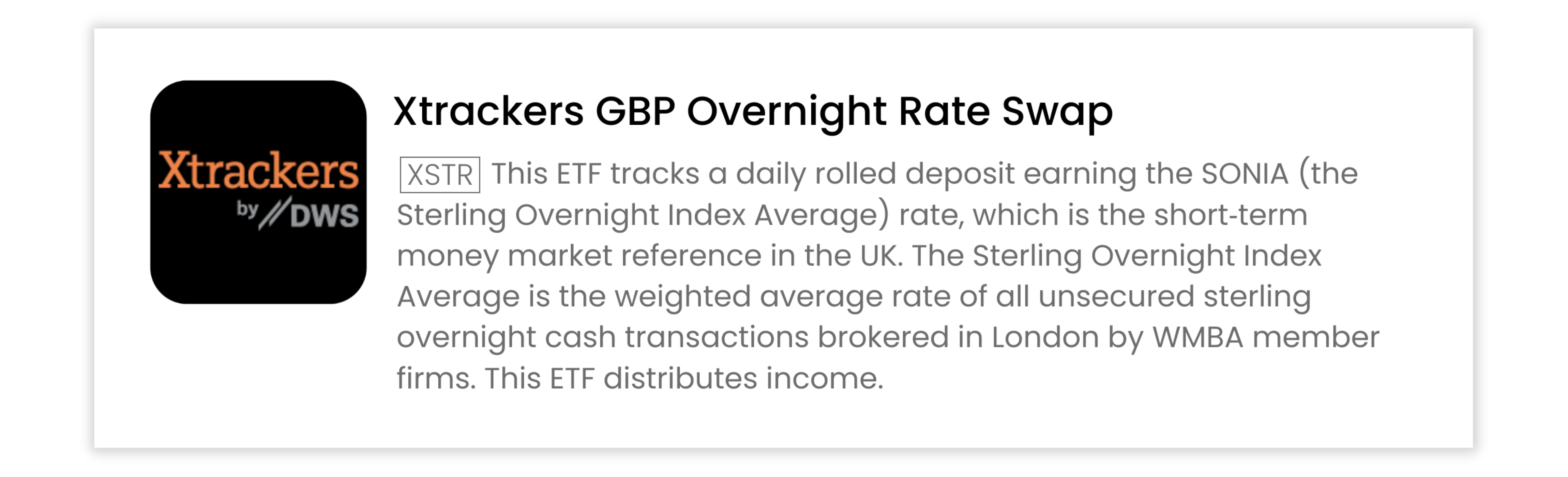 InvestEngine - Money Market ETFs