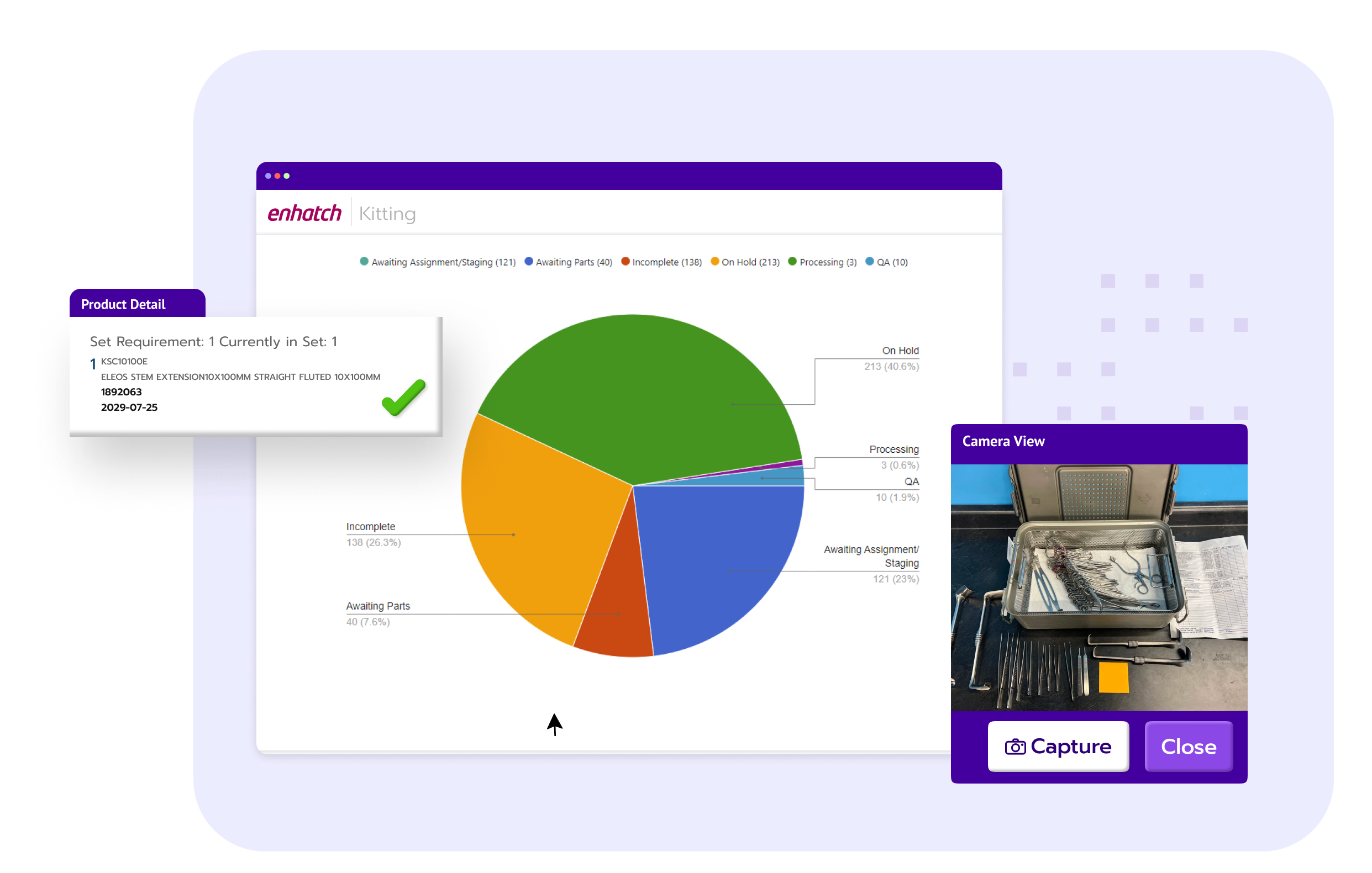 Inventory tracking & field logistics management | Medical devices