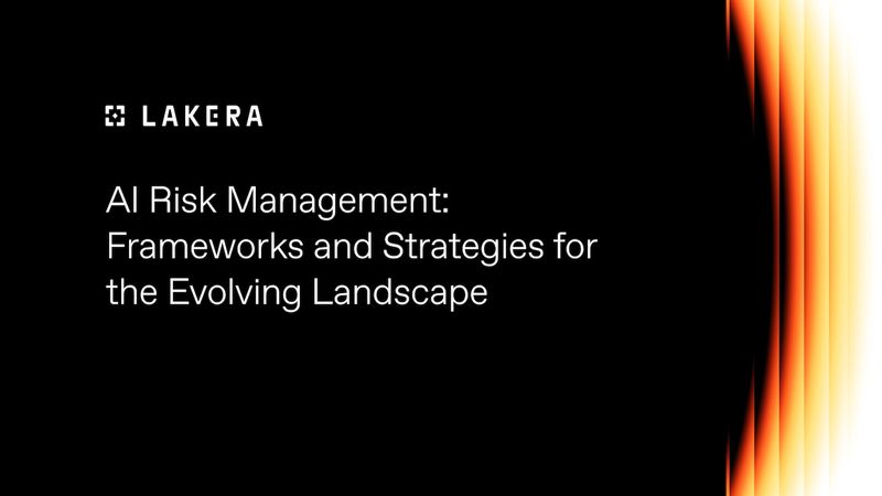 AI Risk Management: Frameworks and Strategies for the Evolving Landscape | Lakera – Protecting ...