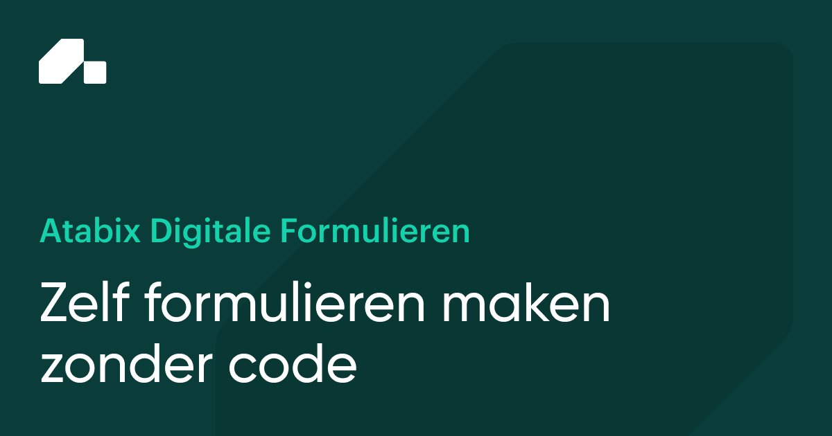 Atabix Formulieren | Atabix