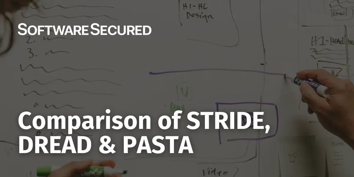 Comparison of STRIDE, DREAD & PASTA