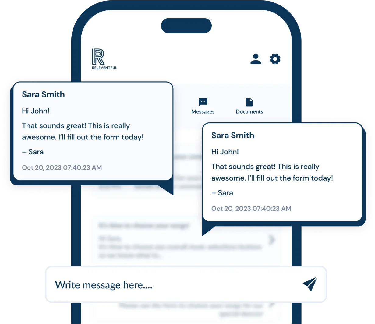 Event SMS Software | Releventful