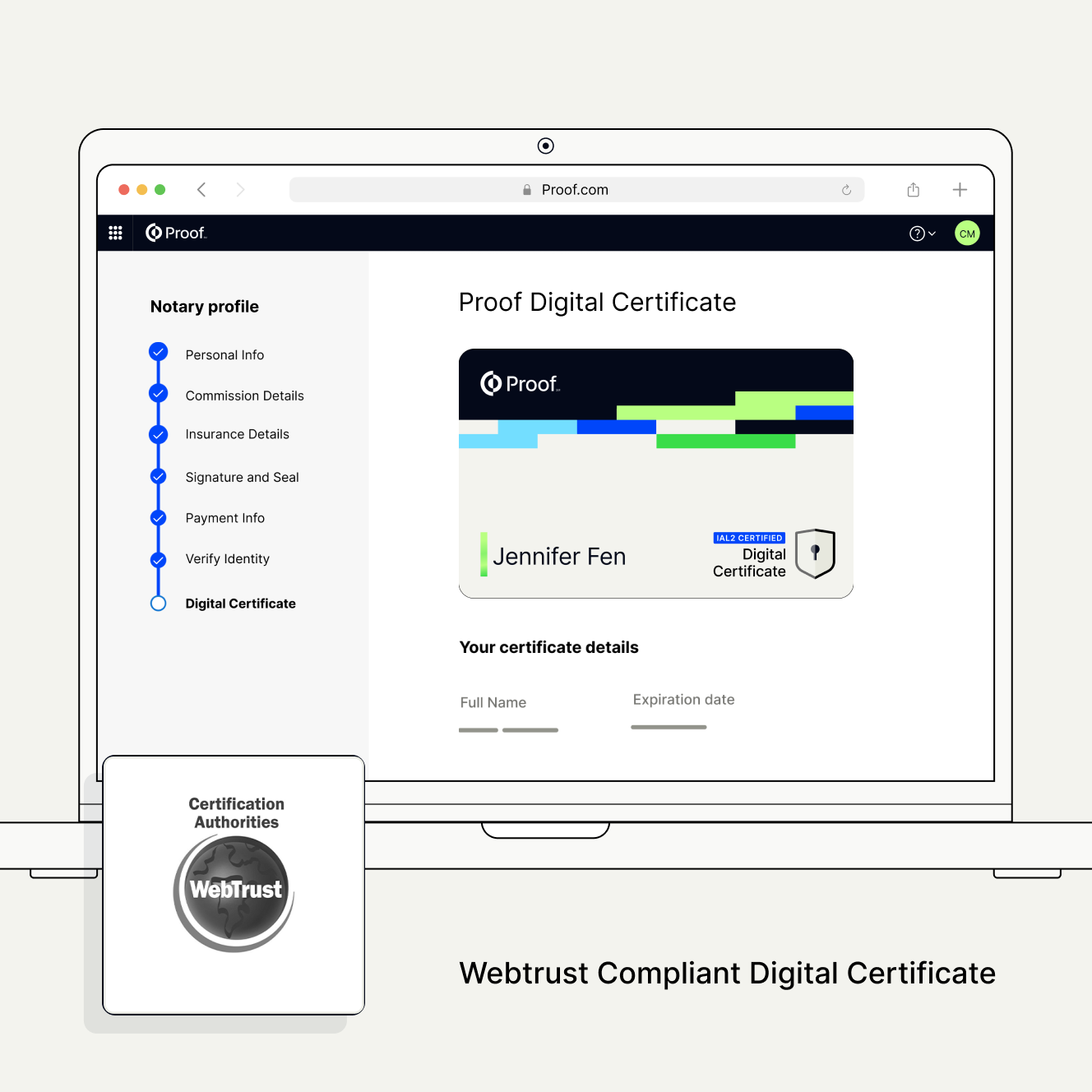 Proof Digital Certificates now available for the Notarize Network ...