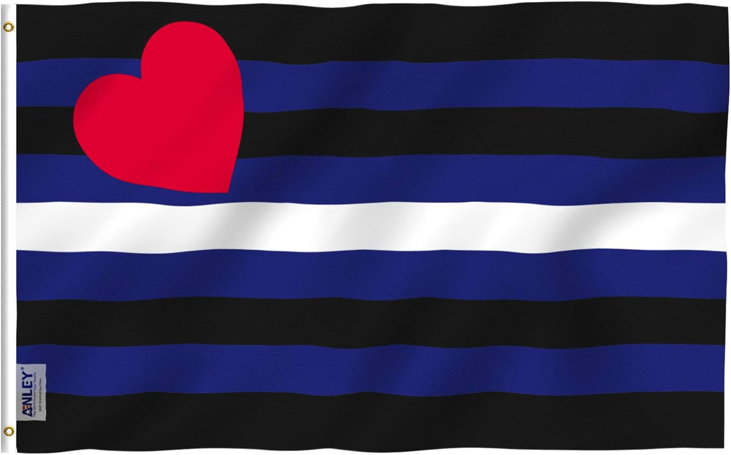 3x5 Feet Leather Pride Flag