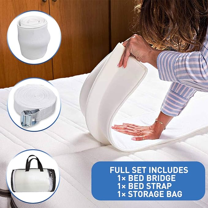 Bed Bridge Bed Gap Filler With Strap