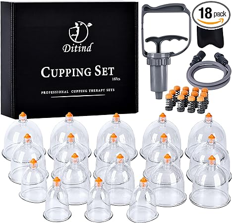 Ditind 18pc Cupping Therapy Set