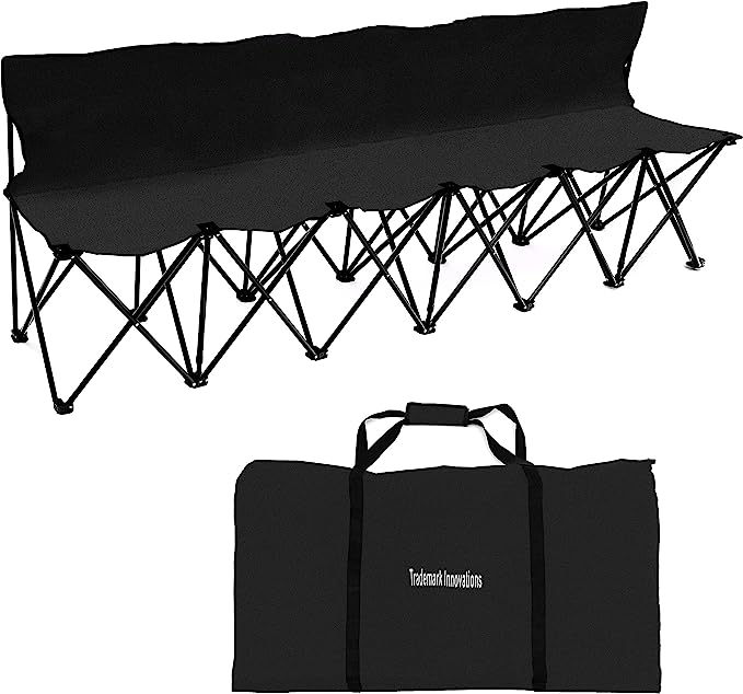 Portable 6-Seater Folding Bench