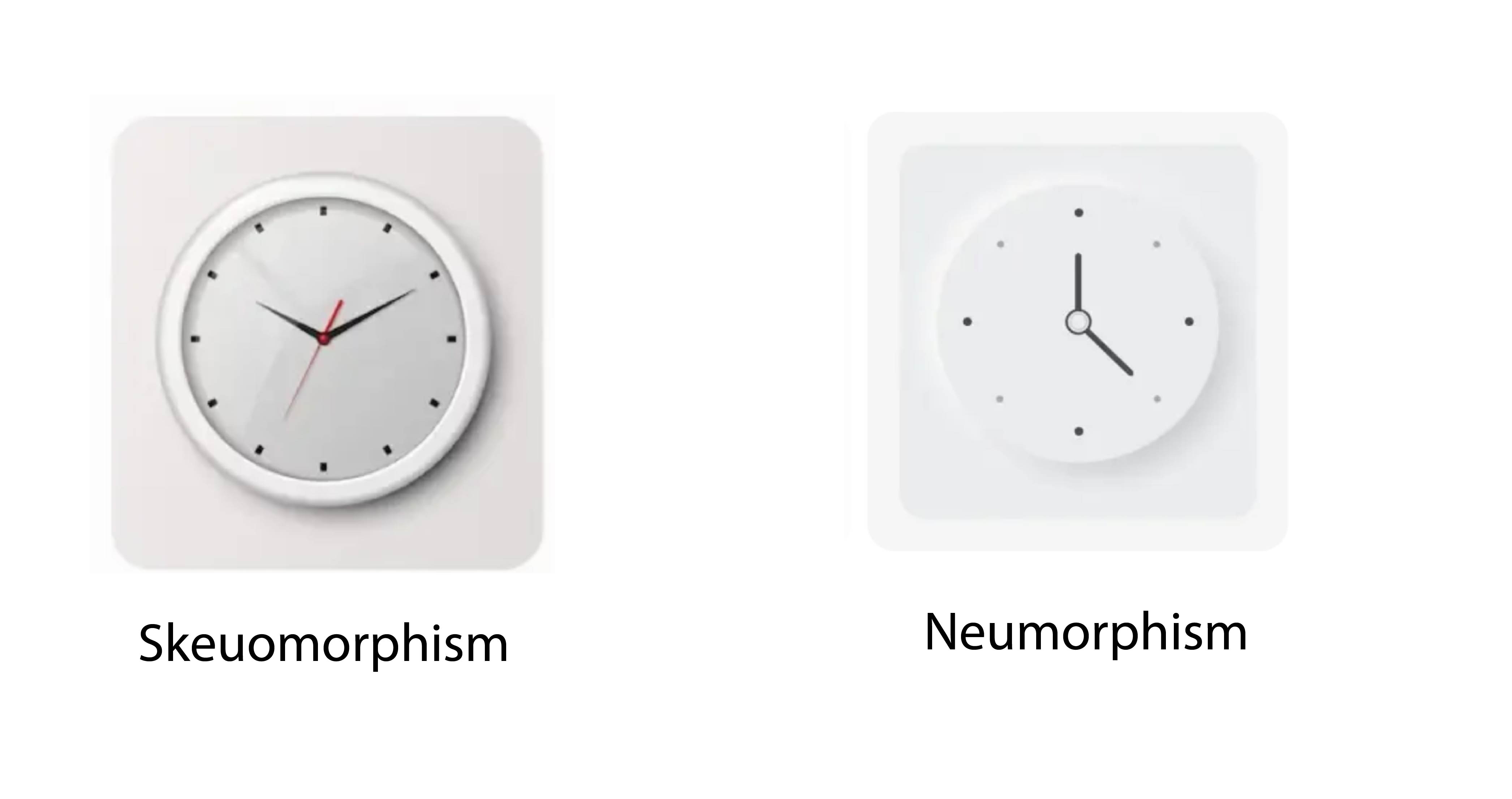Skeuomorphism vs. Neumorphism: Decoding Design Evolution