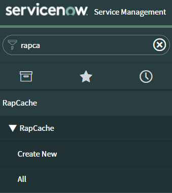 RapCache - A ServiceNow Key-Value Pair Cache