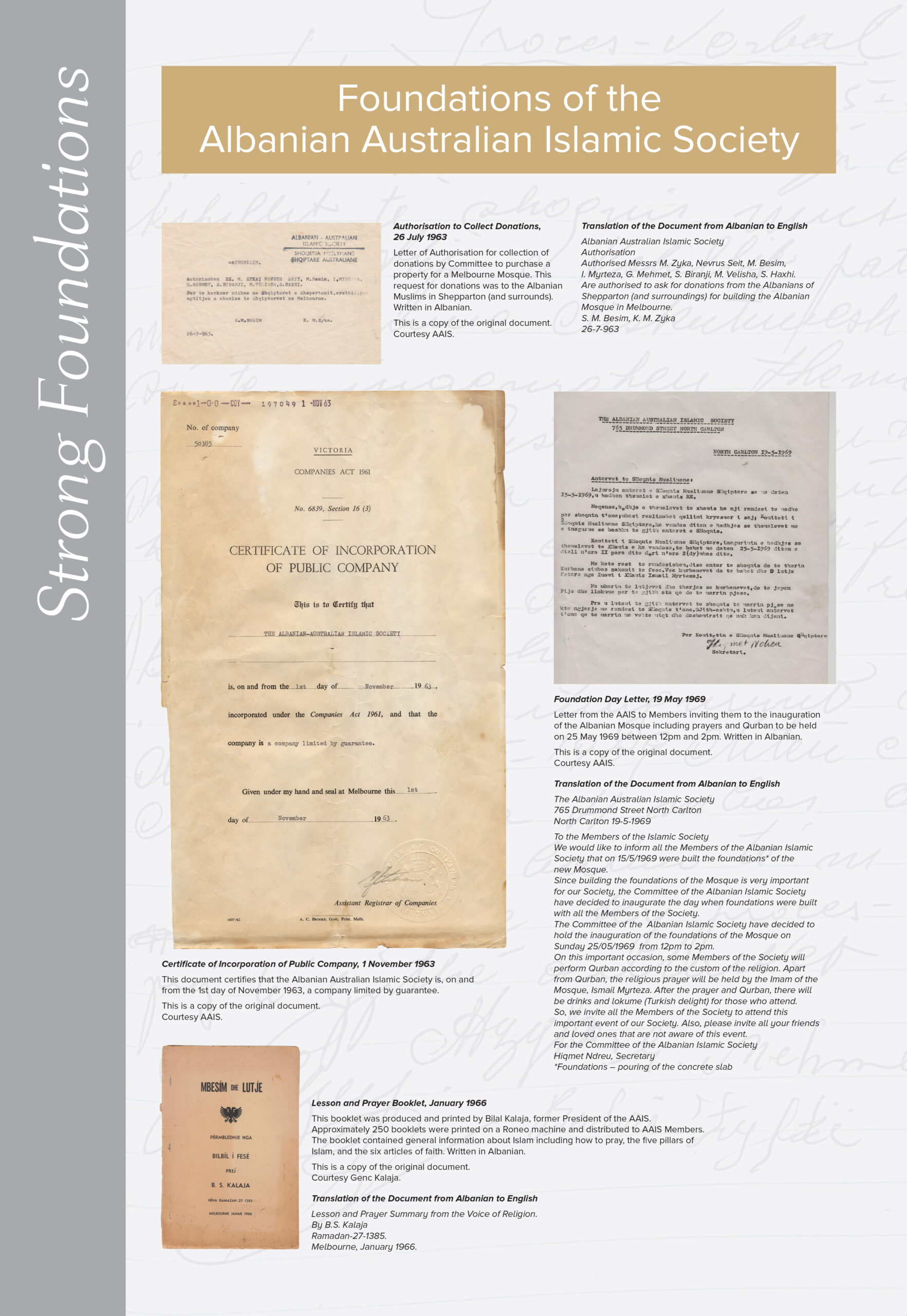 AAIS - Our Mosque's History