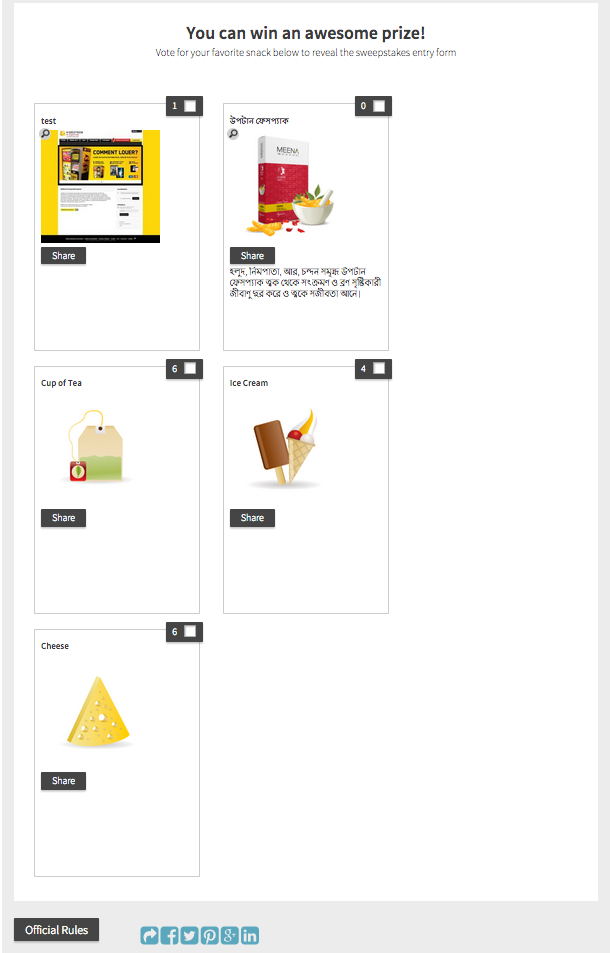 10 Templates to Build a Social Media Contest