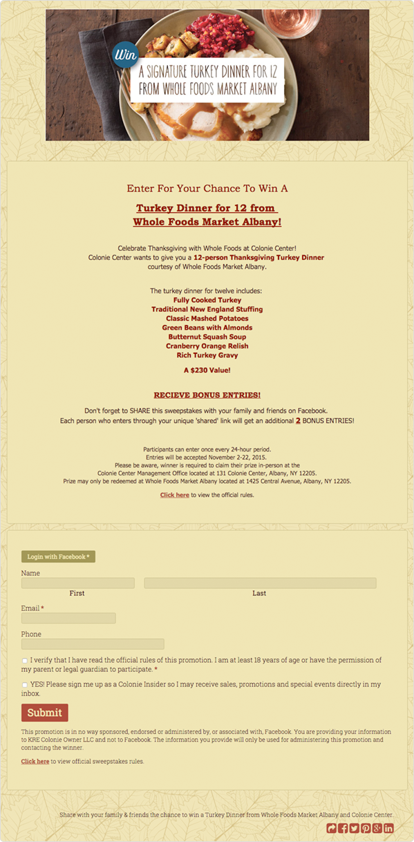 20 Thanksgiving Promotion Ideas for Your Business | ShortStack