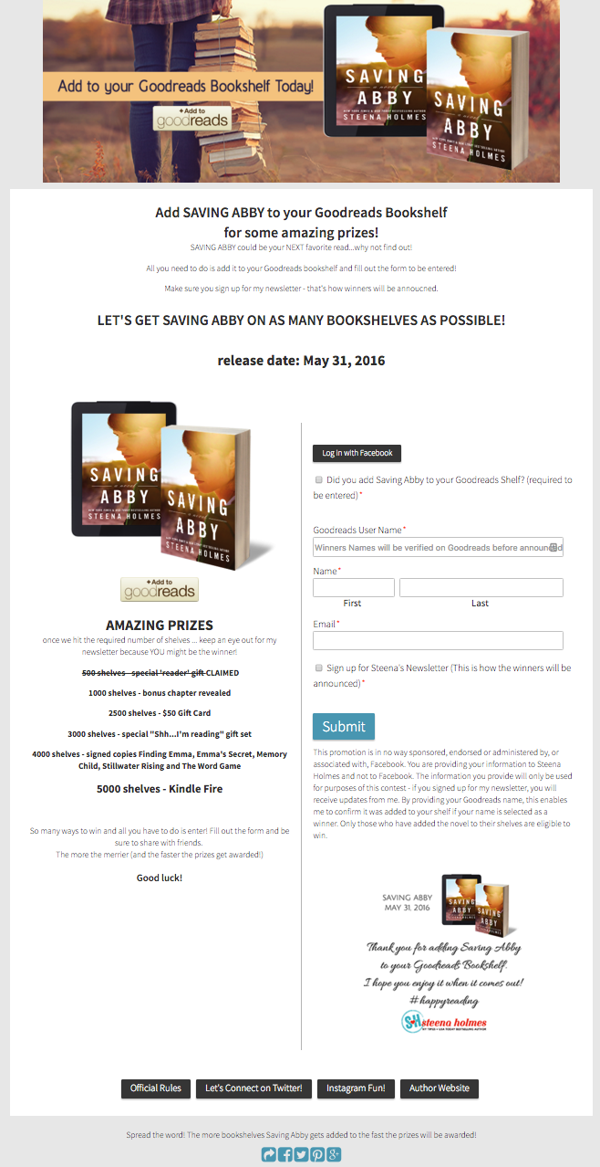 Boost Book Promotion with a Goodreads Giveaway Campaign