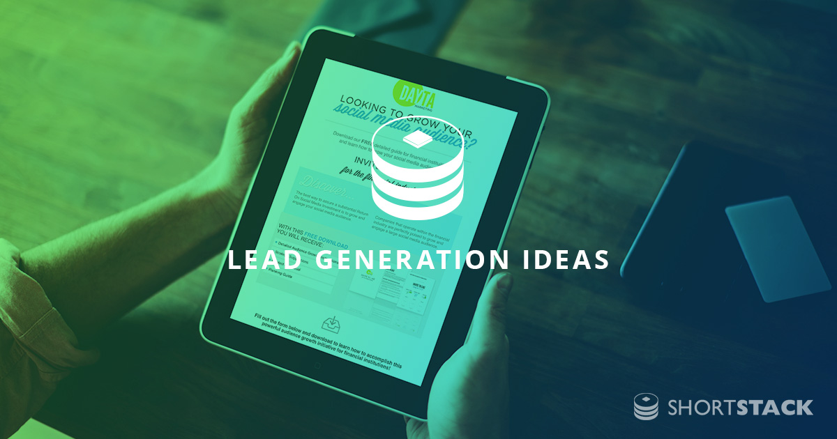 4 Lead-Generation Ideas for B2B Marketing