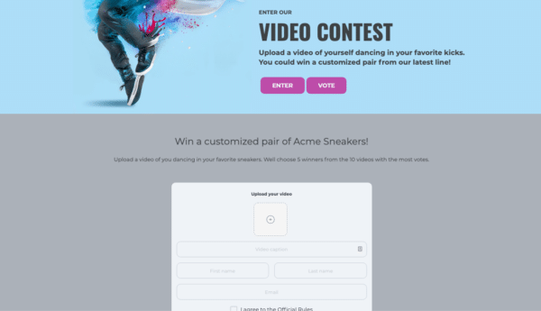 ShortStack Template Library: Create Contests, Giveaways, and Landing Pages