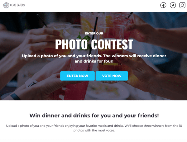 ShortStack Template Library: Create Contests, Giveaways, and Landing Pages