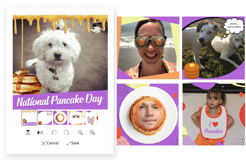 Spice Up Your National Pancake Day Contest with Branded Photo Frames ...