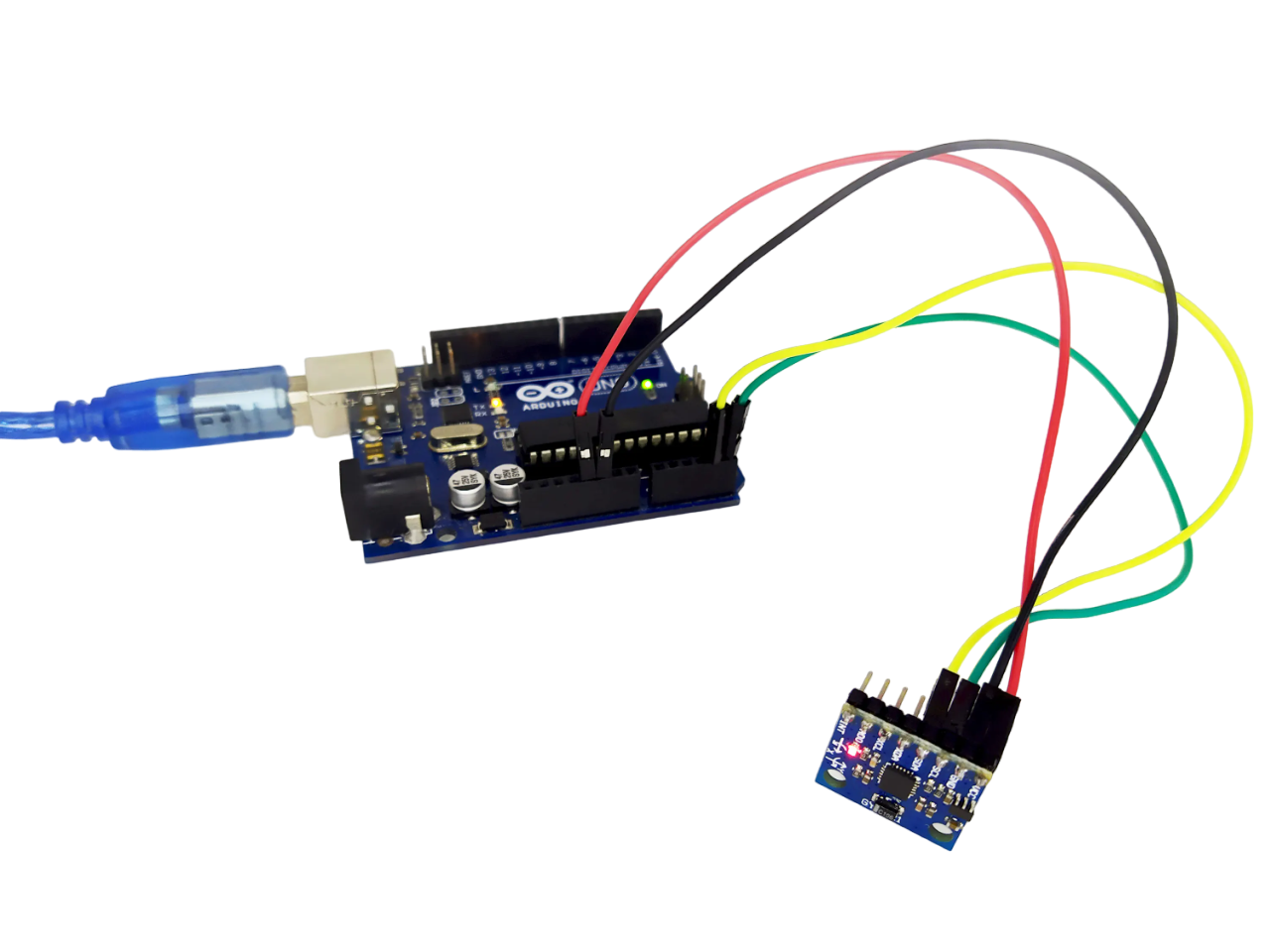 Voltaat Learn - Measure titling using MPU-6050
