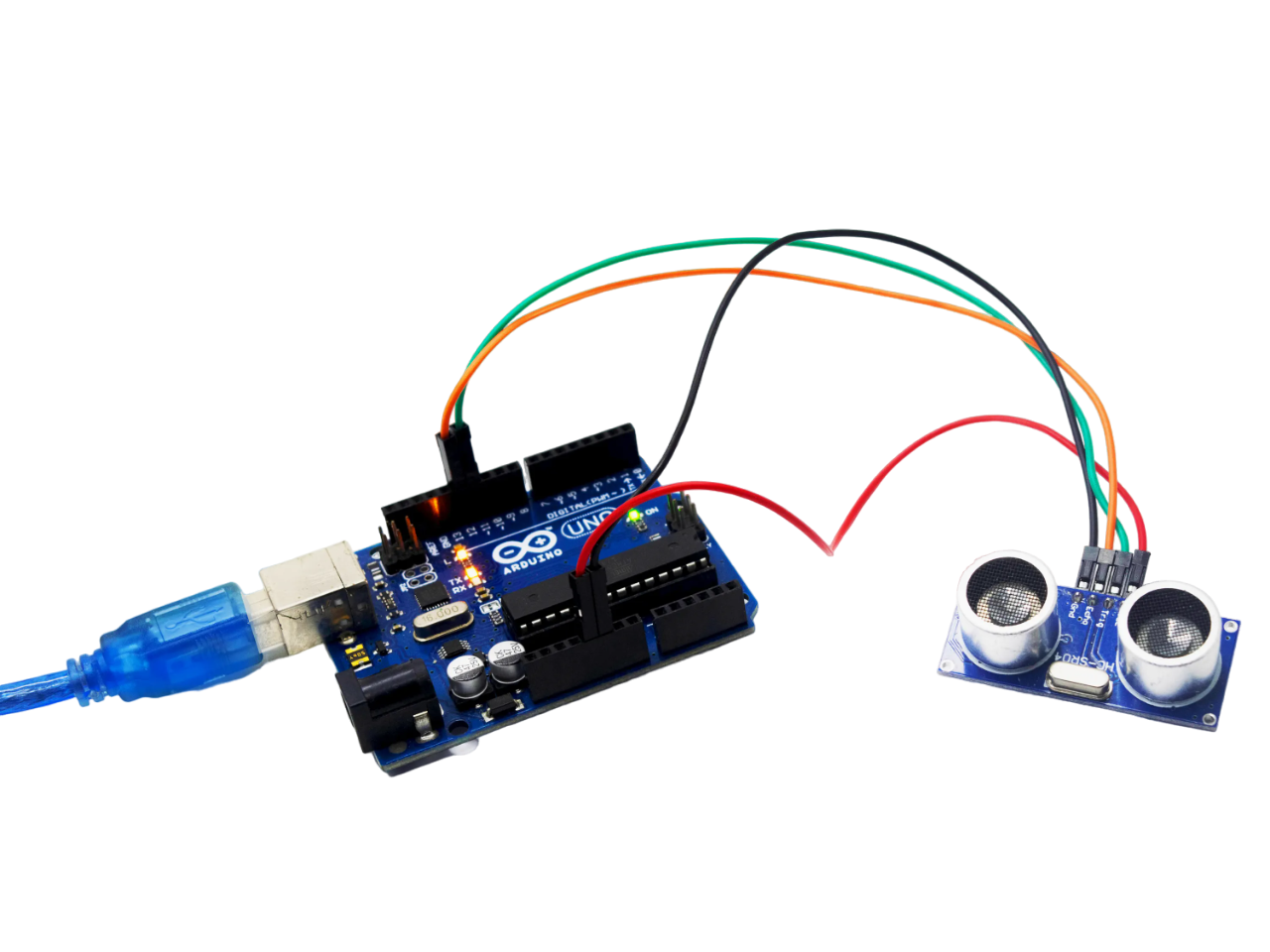 Voltaat Learn - Measuring distance using the ultrasonic sensor Voltaat Learn - Measuring distance using the ultrasonic sensor