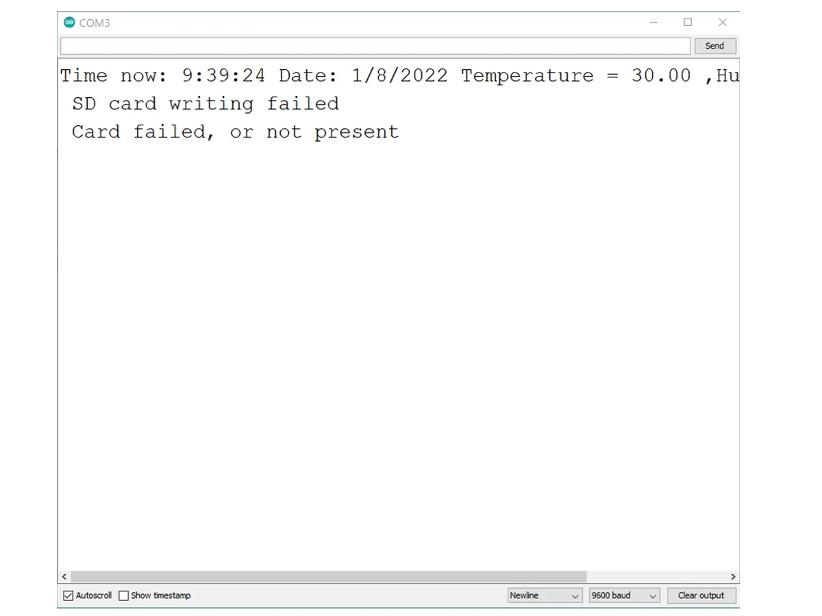 Voltaat Learn - Save values to SD card using Arduino