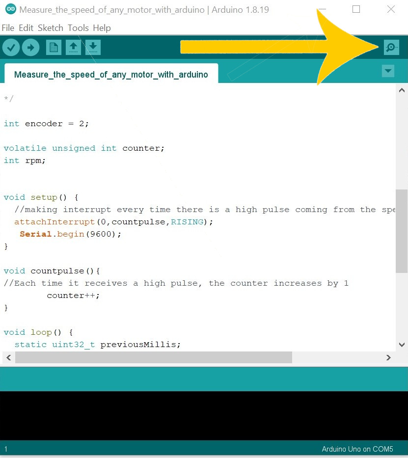 Voltaat Learn - Measure the speed of any motor with arduino Voltaat Learn - Measure the speed of any motor with arduino