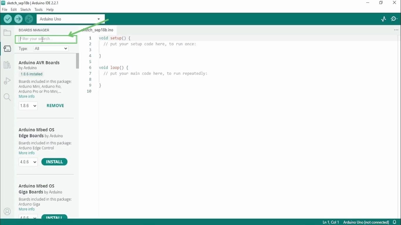 Voltaat Learn - Arduino IDE بواسطة برنامج ESP8266 ولوحة ESP32 كيفية ...