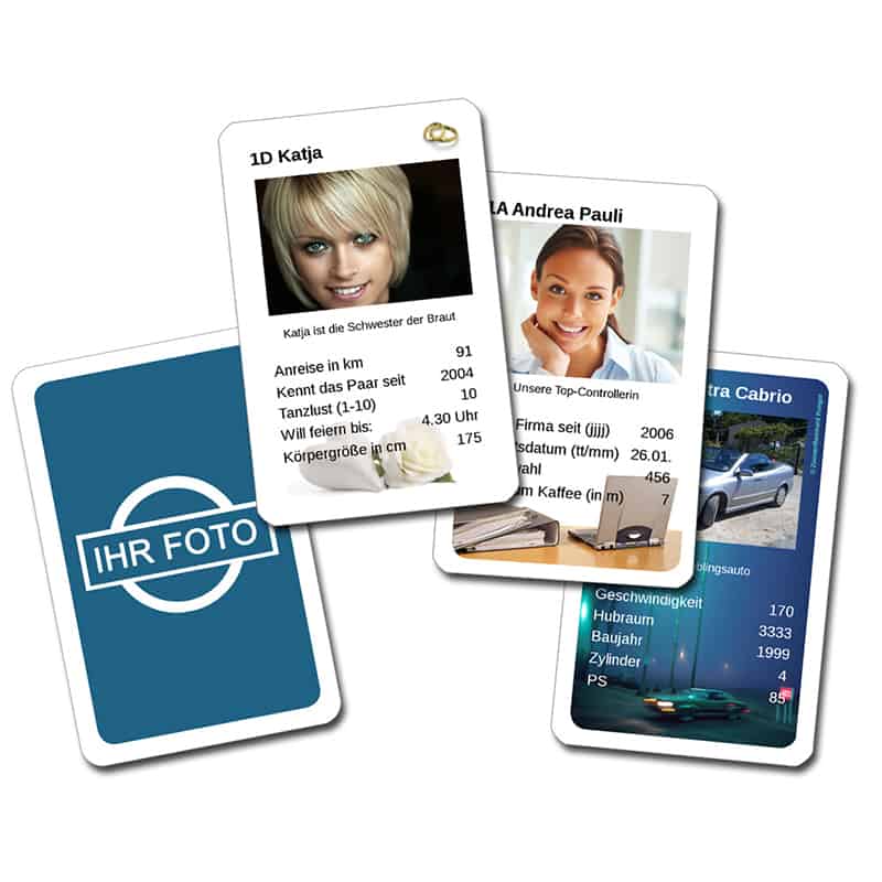 Quartett-Kartenspiele: Regeln und personalisierte Optionen