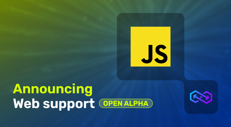 Announcing Web Support