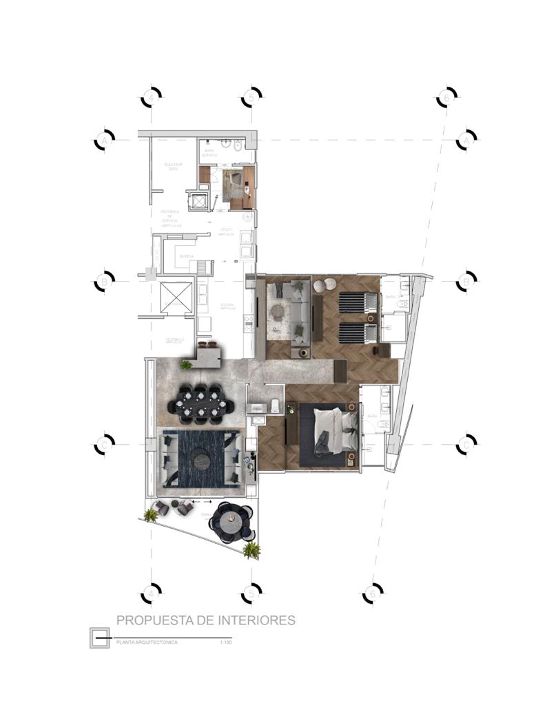 Five, Bosque Real for F. Gómez by Wishbone+Partners