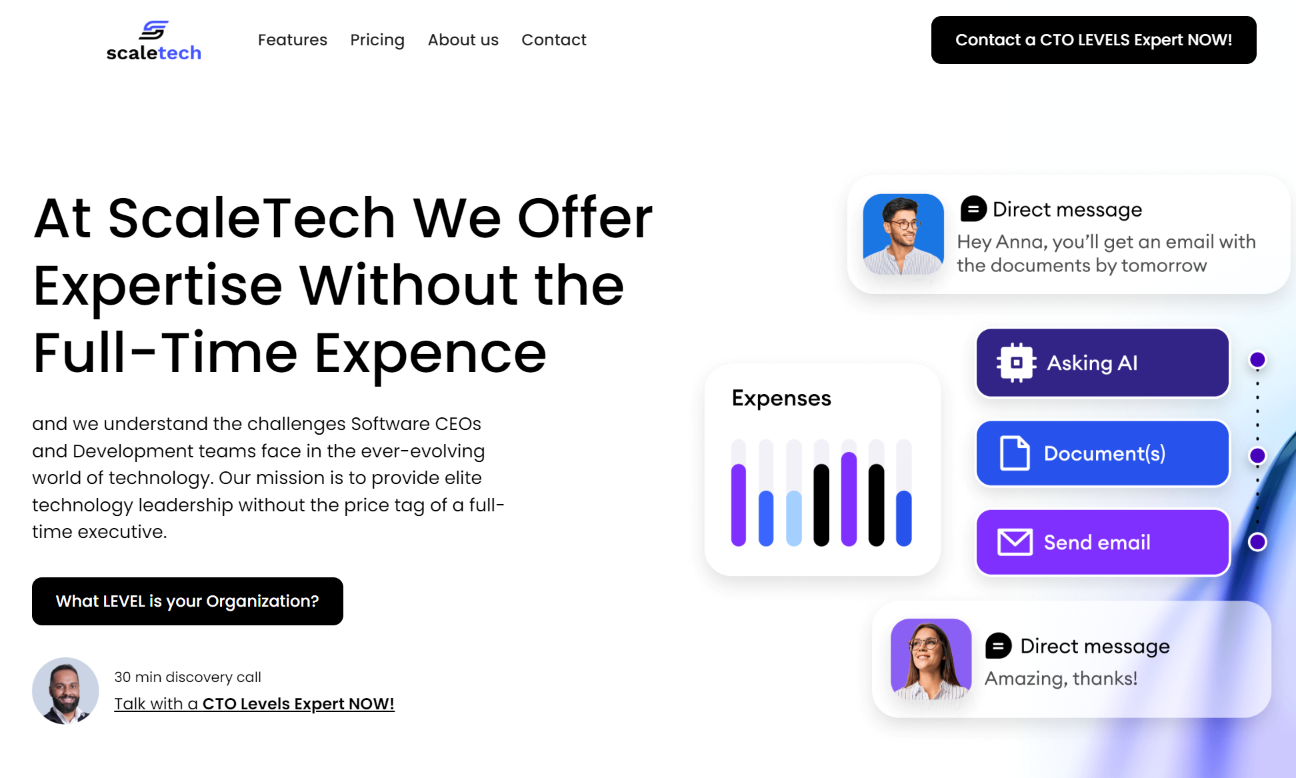 ScaleTech - Consulting: Unlocking Your Team's Potential with CTO Levels ...