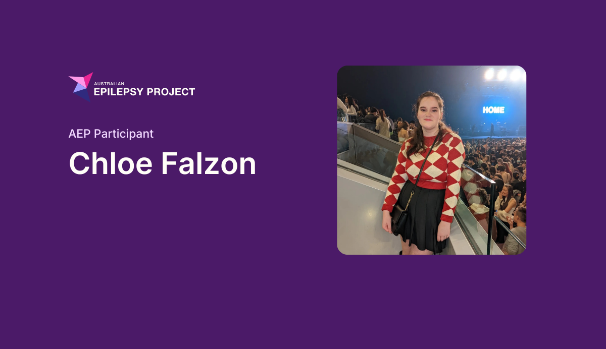 AEP Participant Chloe Falzon, shares her epilepsy story