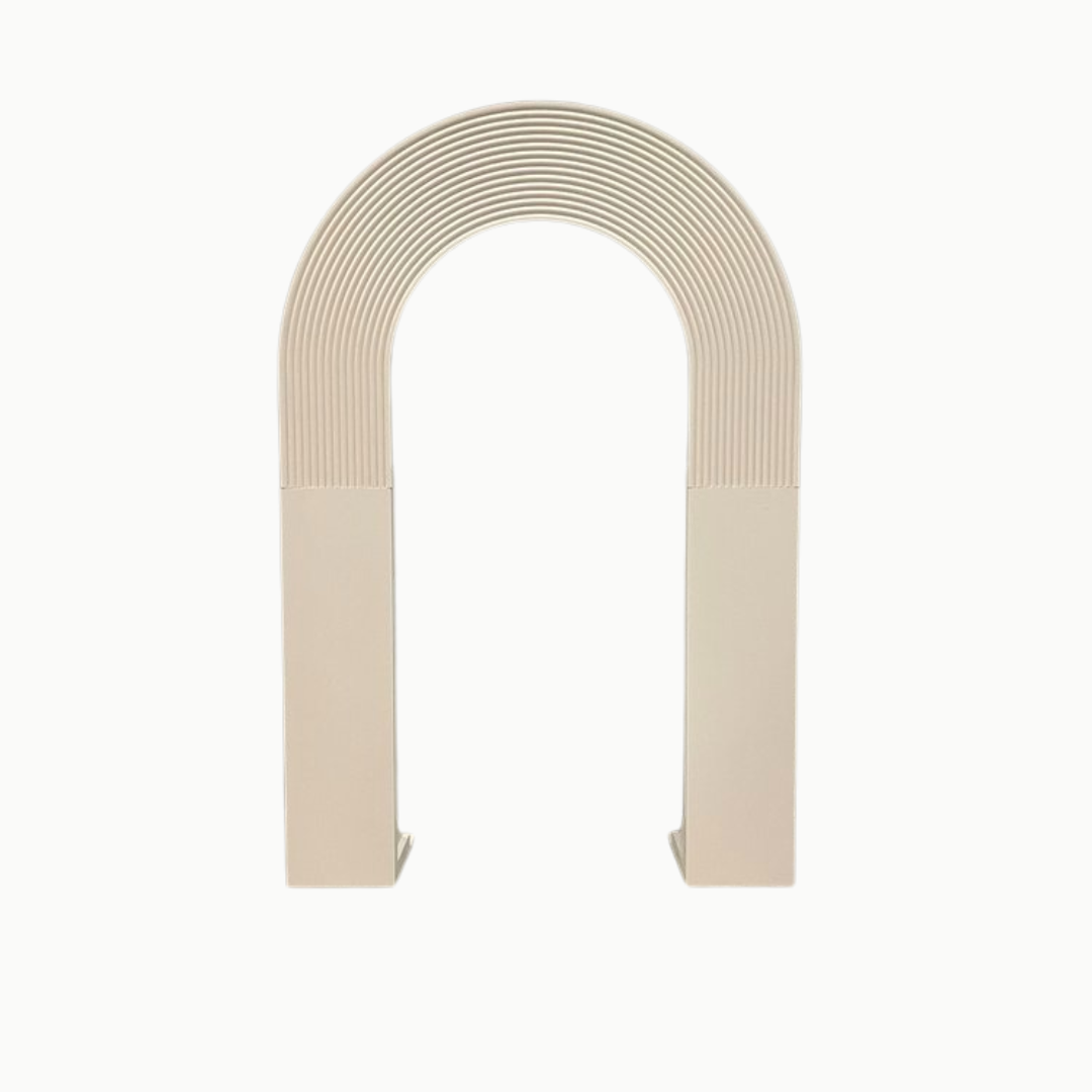 Backdrops & Archs Rentals - Half Ripple Arch Backdrop - Cartella Event ...