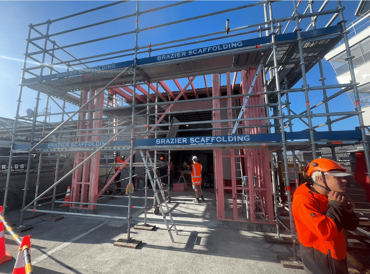 Fire Station Invercargill airport- Bragg Building and Design