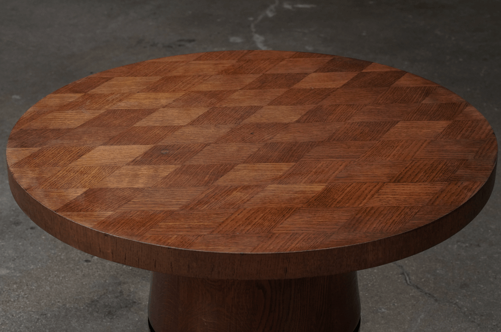French Parquet Side Table - STUDIO BALESTRA